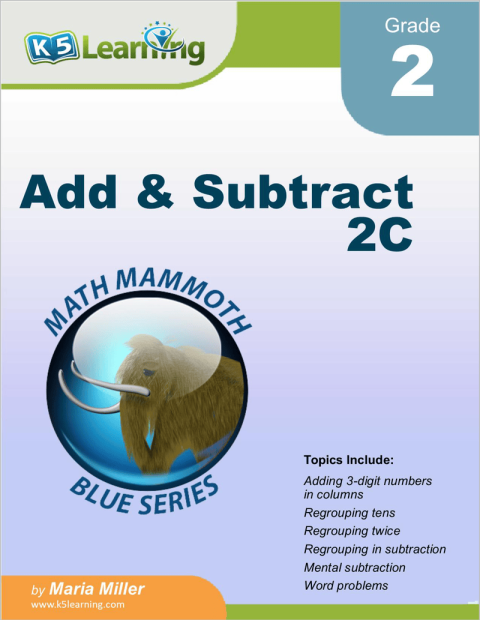More Add and Subtract for Grade 2 | K5 Bookstore