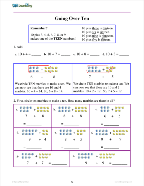 Addition and Subtraction Workbook for Grade 2 | K5 Bookstore