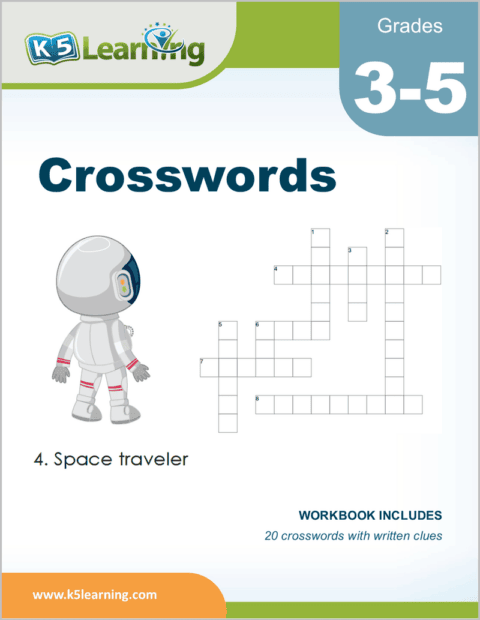 Crossword Puzzles for Grades 3-5 | K5 Bookstore