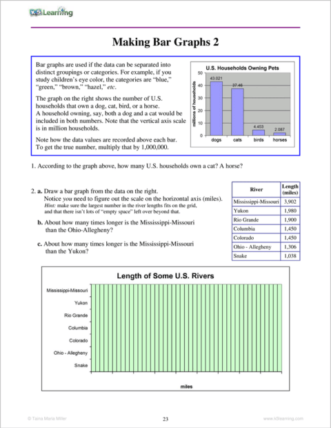 Data and Graphs Workbook | K5 Bookstore