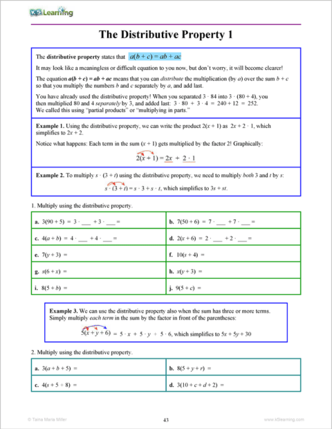 Expressions and Equations Workbook | K5 Bookstore