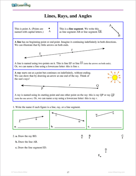 Geometry Workbook for Grades 4-5 | K5 Bookstore