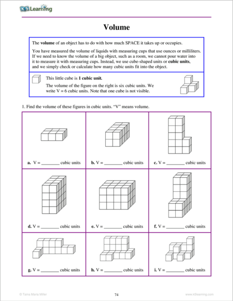 Geometry Workbook for Grades 4-5 | K5 Bookstore