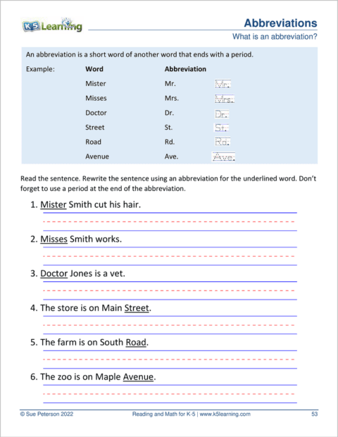 Grade 1 Grammar and Writing Workbook | K5 Bookstore