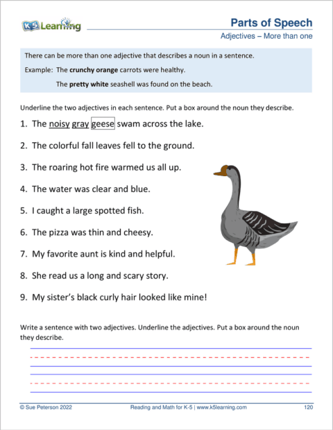 Grade 2 Grammar and Writing Workbook | K5 Bookstore