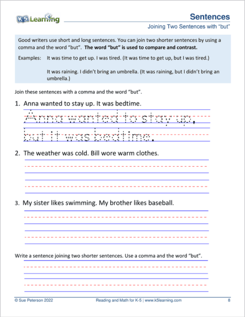 Grade 2 Grammar and Writing Workbook | K5 Bookstore