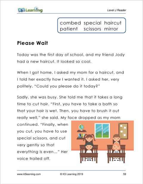 Grade 2 Reading Workbook, Level J | K5 Bookstore