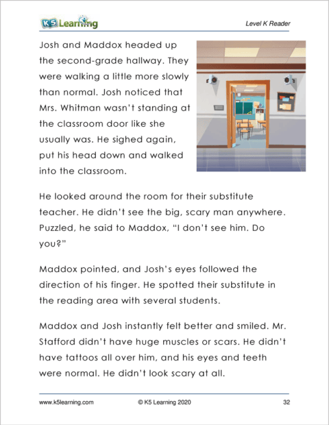 Grade 2 Reading Workbook, Level K | K5 Bookstore