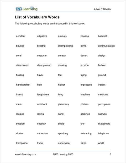 Grade 2 Reading Workbook, Level K2 | K5 Bookstore