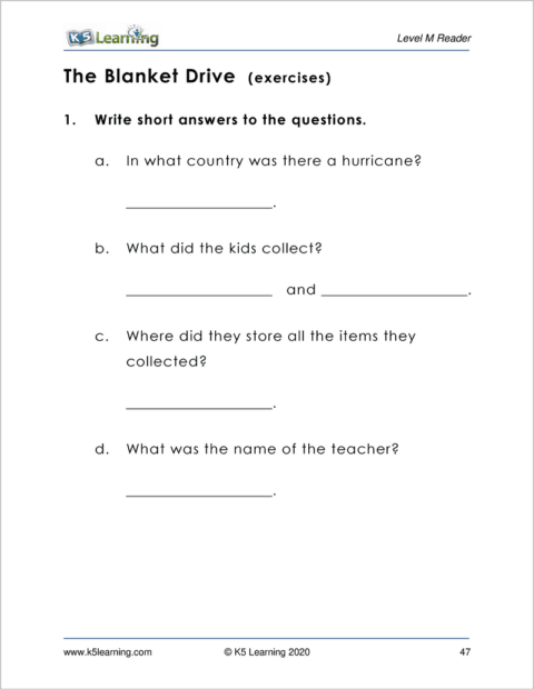 Grade 2 Reading Workbook, Level M | K5 Bookstore