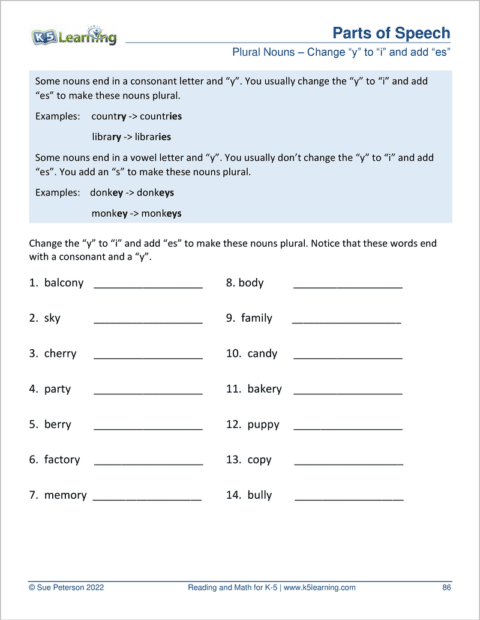 Grade 3 Grammar and Writing Workbook | K5 Bookstore