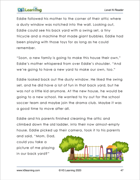 Grade 3 Reading Workbook, Level N | K5 Bookstore