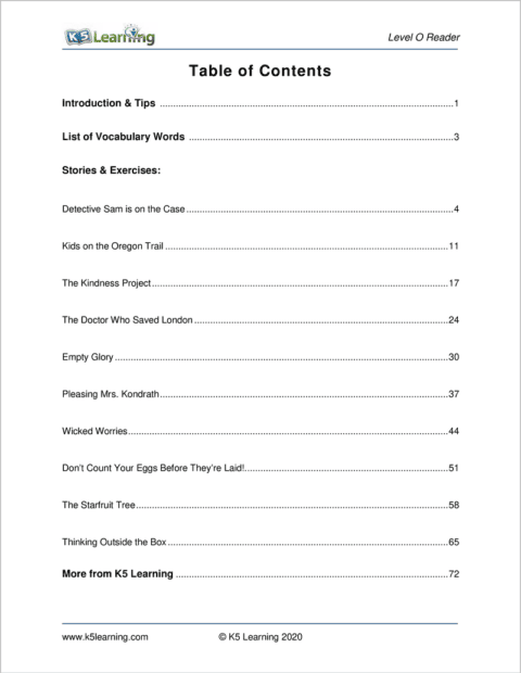 Grade 3 Reading Workbook, Level O | K5 Bookstore