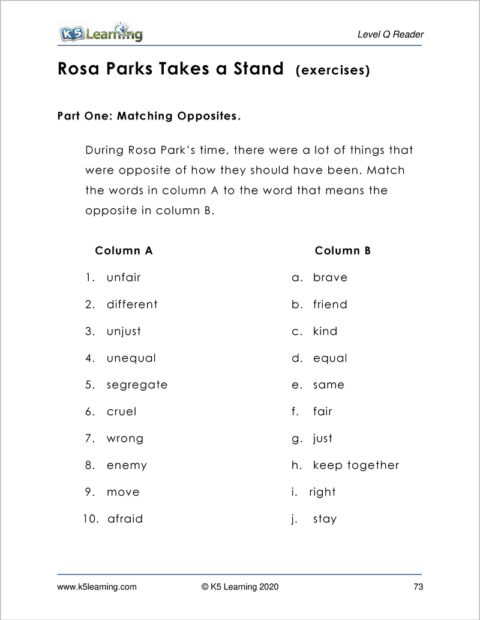 Grade 4 Reading Workbook, Level Q | K5 Bookstore
