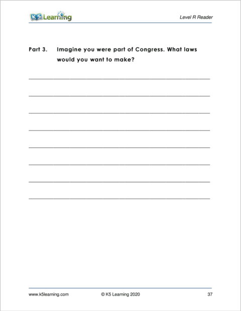 Grade 4 Reading Workbook, Level R | K5 Bookstore