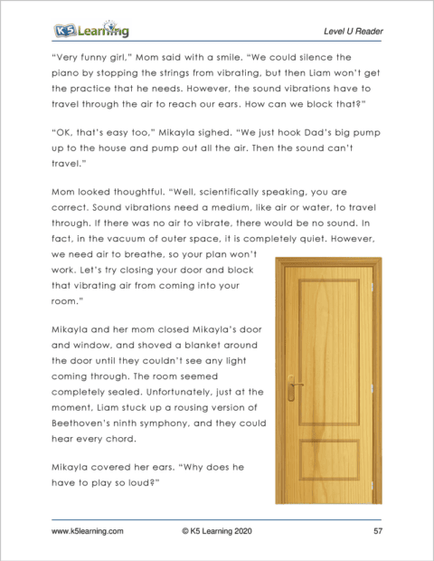 Grade 5 Reading Workbook, Level U | K5 Bookstore