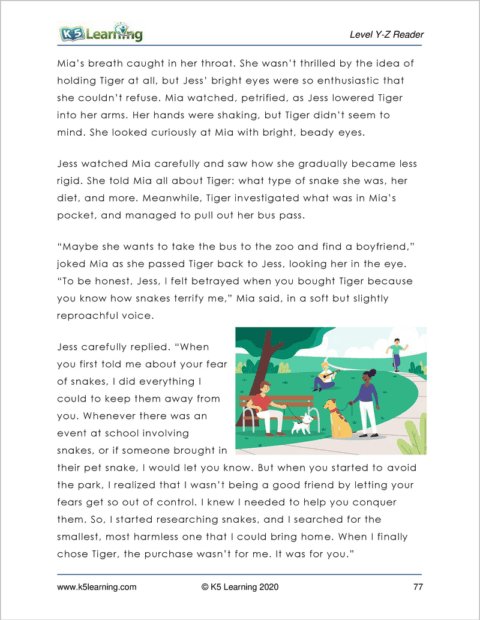 Grade 6 Reading Workbook, Levels Y and Z | K5 Bookstore