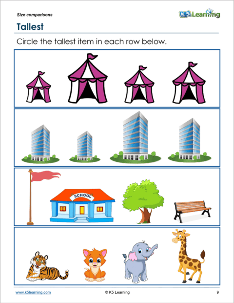 Kindergarten Measure, Time & Money Workbook | K5 Bookstore