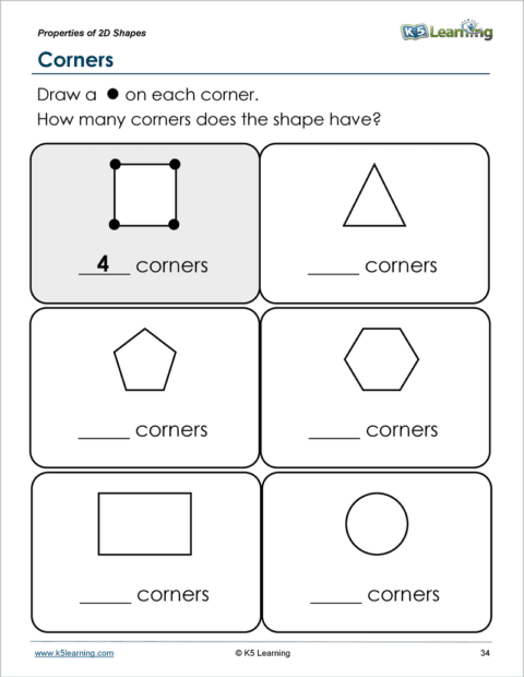 Kindergarten Shapes and Geometry Workbook | K5 Bookstore