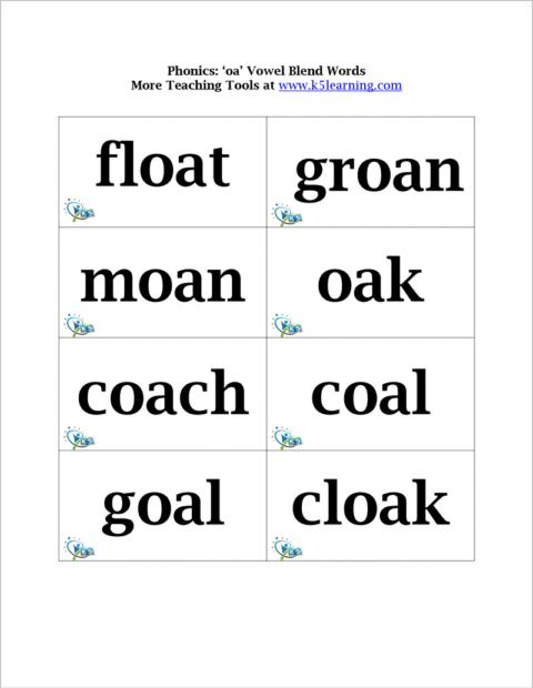 Phonics Flashcards | K5 Bookstore