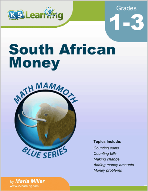 South African Money Workbook | K5 Bookstore