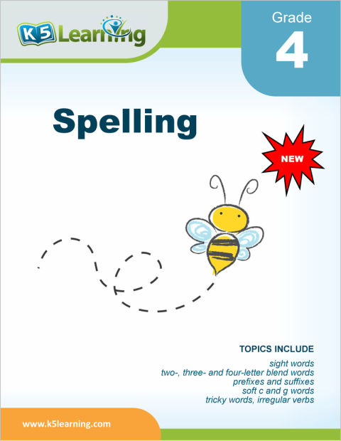 Spelling Workbook for Grade 4 | K5 Bookstore
