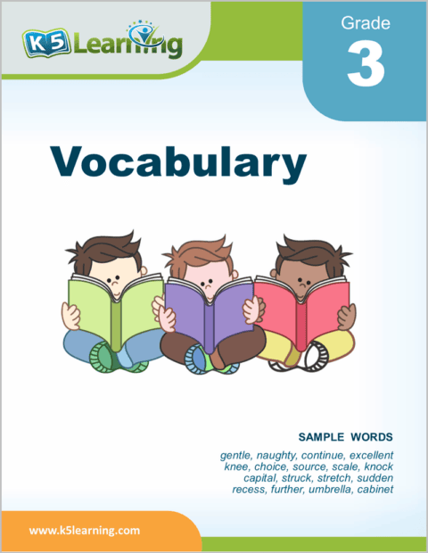 Vocabulary Workbook for Grade 3 | K5 Bookstore