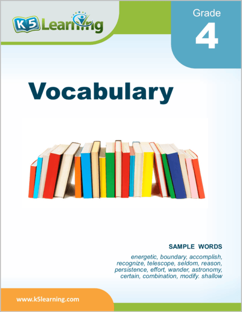 Vocabulary Workbook for Grade 4 | K5 Bookstore