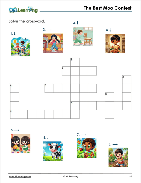 Kindergarten Vocabulary Workbook | K5 Bookstore