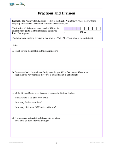 Word Problems Workbook for Grade 4 | K5 Bookstore